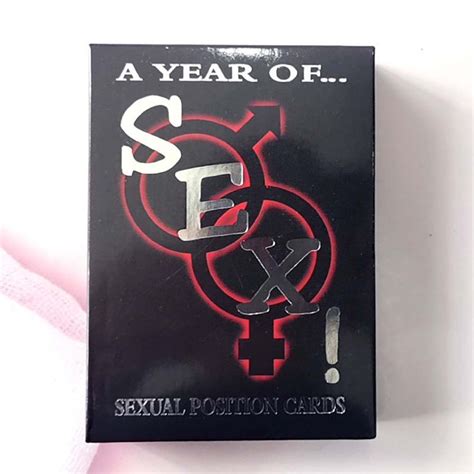 A Year Of Sex Adult Sexual Positioning Card Game Shopee Thailand