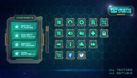 Futuristic User Interface Thegameassetsmine
