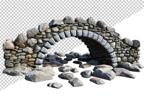 Premium Psd A Stone Arch With A Stone Arch And A Stone Arch