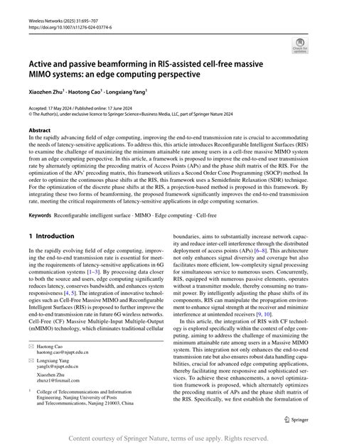 Active And Passive Beamforming In Ris Assisted Cell Free Massive Mimo