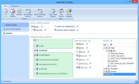Whats New Apexsql Audit 2014