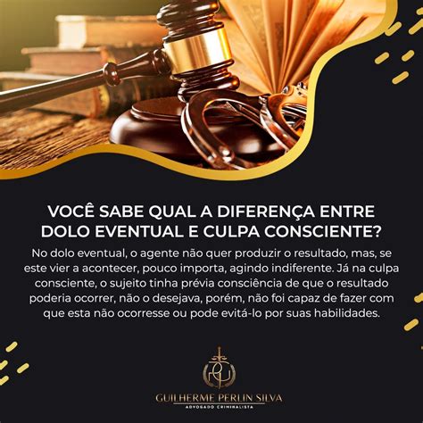 Você Sabe Qual A Diferença Entre Dolo Eventual E Culpa Consciente