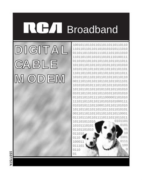 Pdf Digital Cable Modem Simple Help242225” Jack On The Cable Modem Then Plug The Adapter
