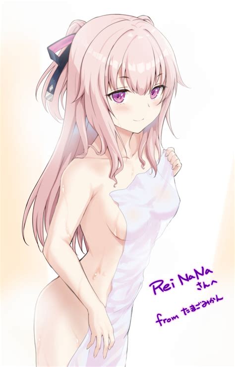 Rule 34 1girls After Shower Alien Girl Female Hair Iku Hoshifuri Long