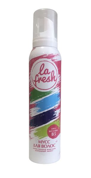 La Fresh Мусс для волос, 160 мл - купить с доставкой по выгодным ценам ...