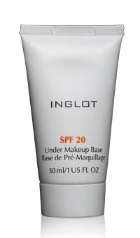 База под макияж INGLOT Under Makeup Base SPF 20 | отзывы