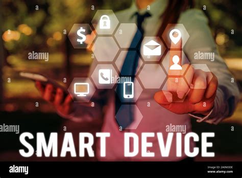 Handwriting Text Writing Smart Device Conceptual Photo Electronic Gadget That Able To Connect