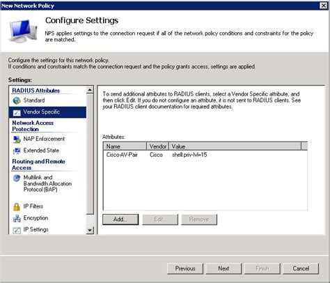 The Diary Of A Networker Windows RADIUS Server For Cisco Router
