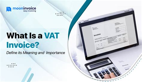 What Is A Vat Invoice How To Create One Moon Invoice