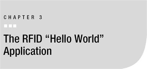 Chapter 3 The Rfid “hello World” Application Pro Rfid In Biztalk Server 2009 [book]