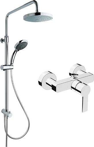 Душевая система со смесителем для душа VitrA System Rain хром A49234EXP ...