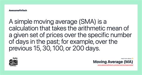 moving average ma awesomefintech blog