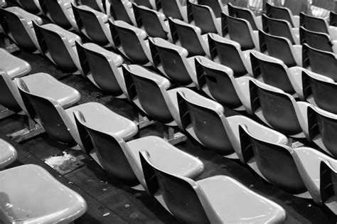 Premium Photo Empty Seats In A Row