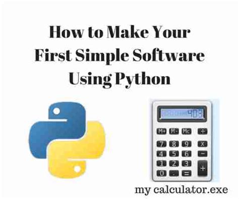 How To Make Your First Simple Software Using Python CommonSoftwareClassroom