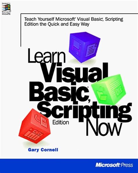 Microsoft Visual Basic Script Programming P Cornell 9781572313477