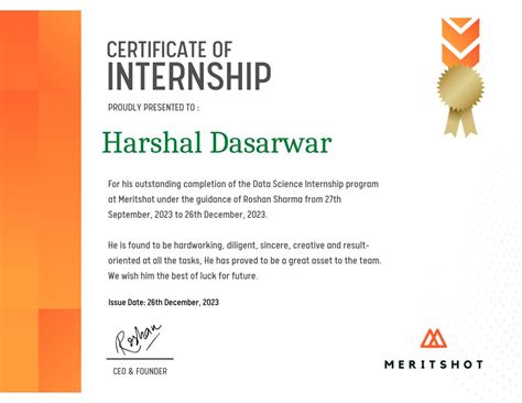 harshal dasarwar on linkedin datascience internshipexperience