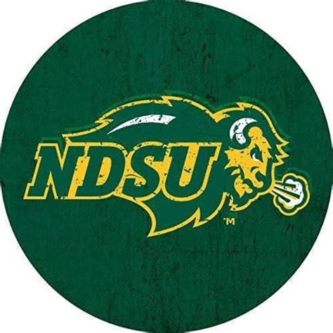 North Dakota State Bison Ncaa 8 Inch Die Cut Colored Decal Ndsu Bison