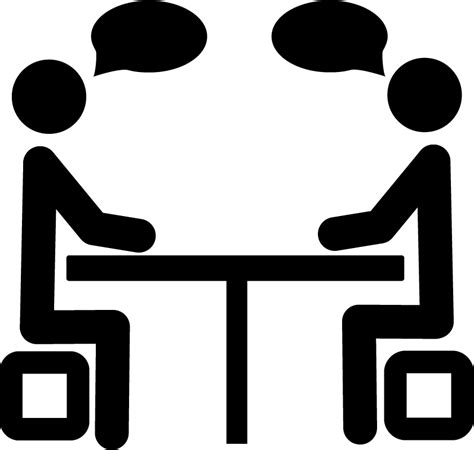 Interview Questions Vector Icon [free Download] Svg And Png