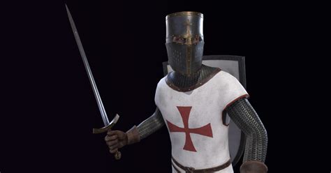 Crusader Knight 3d Characters Unity Asset Store