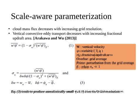 Updates In The Ncep Gfs Cumulus Convection Schemes With Scale