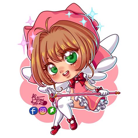 Bunnyfox Sakuracardcaptor Sakuracardcaptors Fanart Chibi