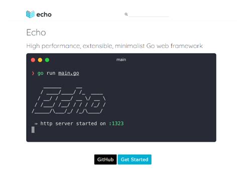 回声嘹亮 之 Go 的 Echo 框架 —— 上手初体验 阿里云开发者社区 回声嘹亮 之 Go 的 Echo 框架 —— 上手初体验 阿里云开发者社区