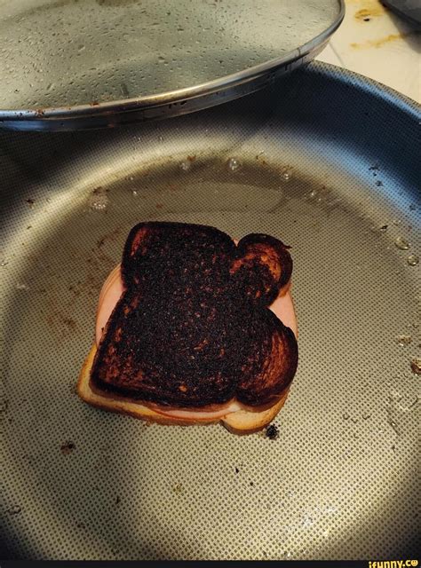 How To Make A Perfectly Burnt Ham And Cheese Melt 1 Make A Grilled Cheese Sandwich But Put
