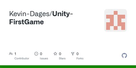Github Kevin Dagesunity Firstgame