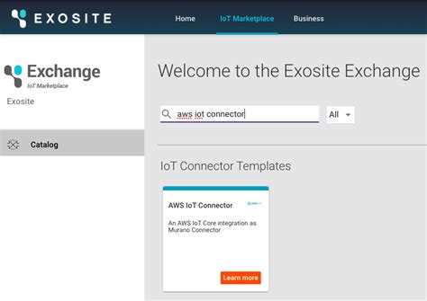 AWS IoT Core Exosite Documentation
