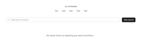 add action button not visible if there are no records bug reports