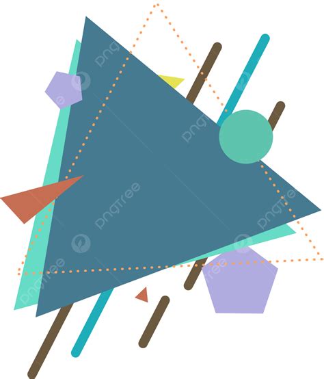 Triangular Border Png Image Triangular Border Geometric Frame Shading Png Image For Free
