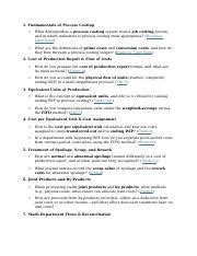 Understanding Process Costing Key Concepts And Calculations Course Hero