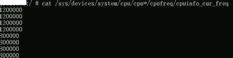 android 查看当前各cpu的频率 android debug技巧 极客笔记技术问答社区