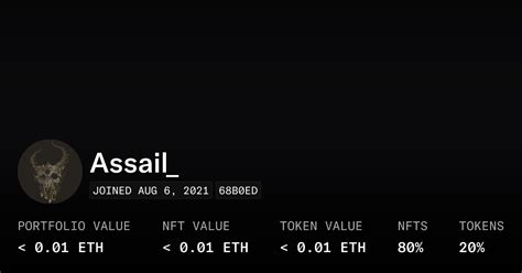 Assail Profile Opensea