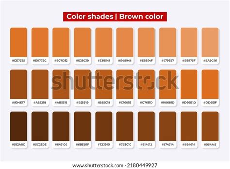 Hexadecimal Colors Brown