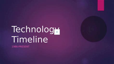Pptx Technology Timeline Dokumen Tips