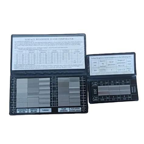 Comparator High Accuracy Portable Surface Roughness Tester Meter