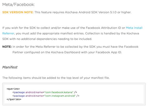 Kochava Support For Metas New Install Referrer