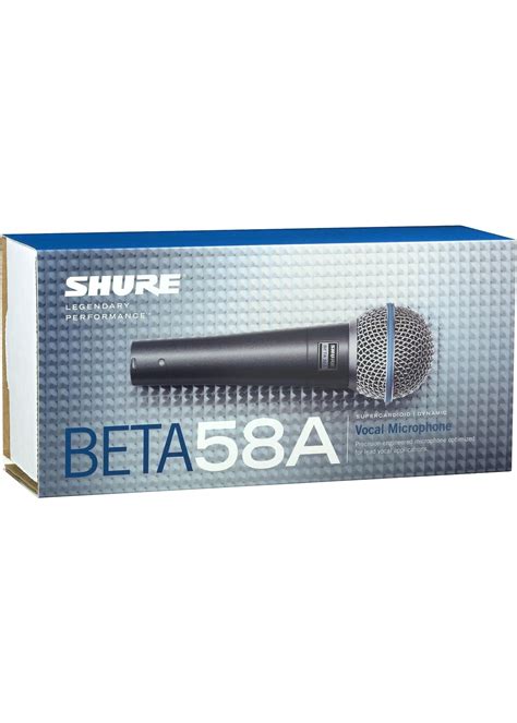 Shure Beta 58a Supercardioid Dynamic Vocal Microphone Murphys Music
