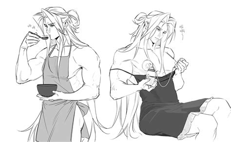 Sephiroth Final Fantasy And 1 More Drawn By Recalderzhi Danbooru