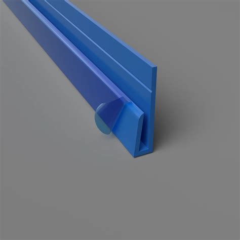 Pvc Cladding Edge Trim Flint Blue Cladding Warehouse