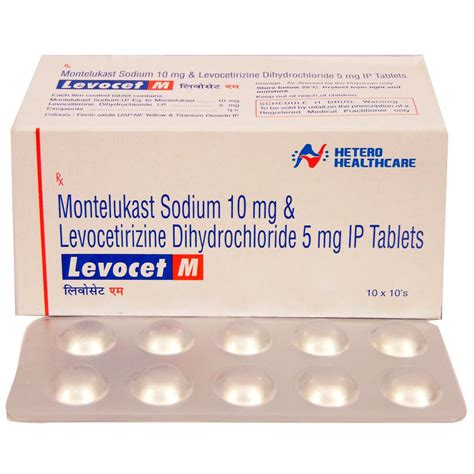 Levocet M Tablet Relieve Allergy Symptoms