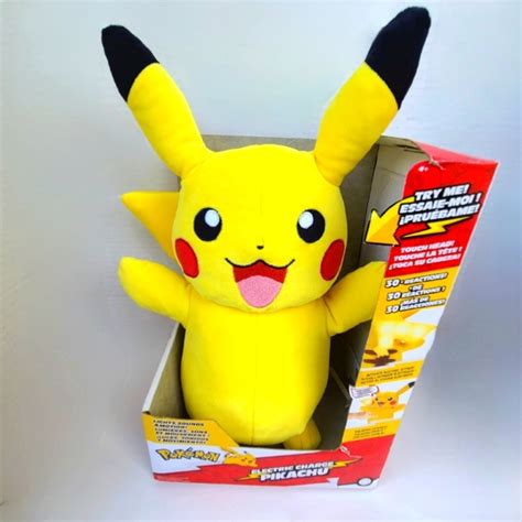 Pokémon Jazwares Toys Pokemon Electric Charge Pikachu Toy Lights