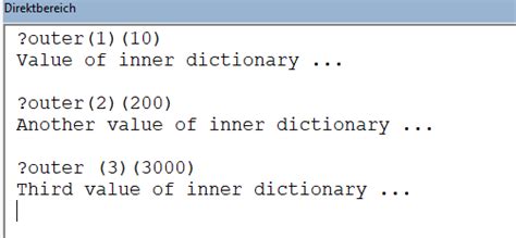 VBA – Nested Dictionary – Useful code