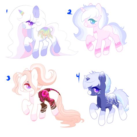 New Unicorn Mlp Ota Open By Sakimiaji2 On Deviantart