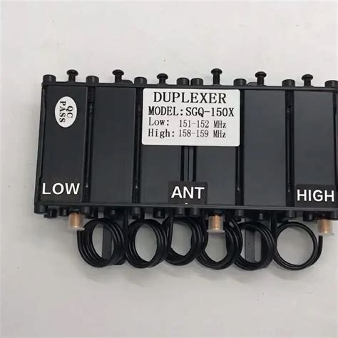 Uhf Duplexer 10w 400 470mhz Mini Duplexer For Two Way Radio Repeater Xinlun Technology