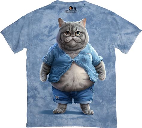 Футболка Cat With Belly In Blue 3300178 купити за найкращими цінами в Києві дізнатися