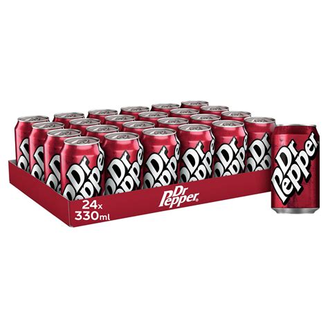 Dr Pepper 24 x 330ml | 24 Packs | Iceland Foods