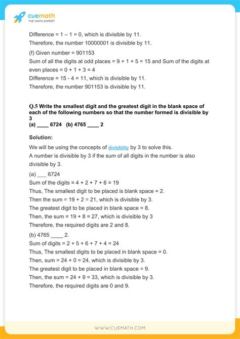 NCERT Solutions Class 6 Maths Chapter 3 Exercise 3 3 Playing With