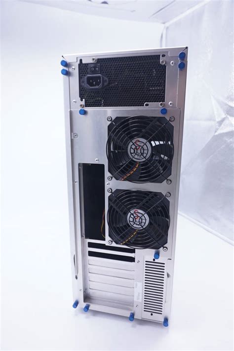 星野 Windy Fc700 アルミ ハイエンド フルタワー Atx ケース シルバー Scythe 500w 電源付き Altium